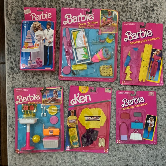 Barbie | Toys | Barbie And Ken Vibrant Accessory Set | Poshmark